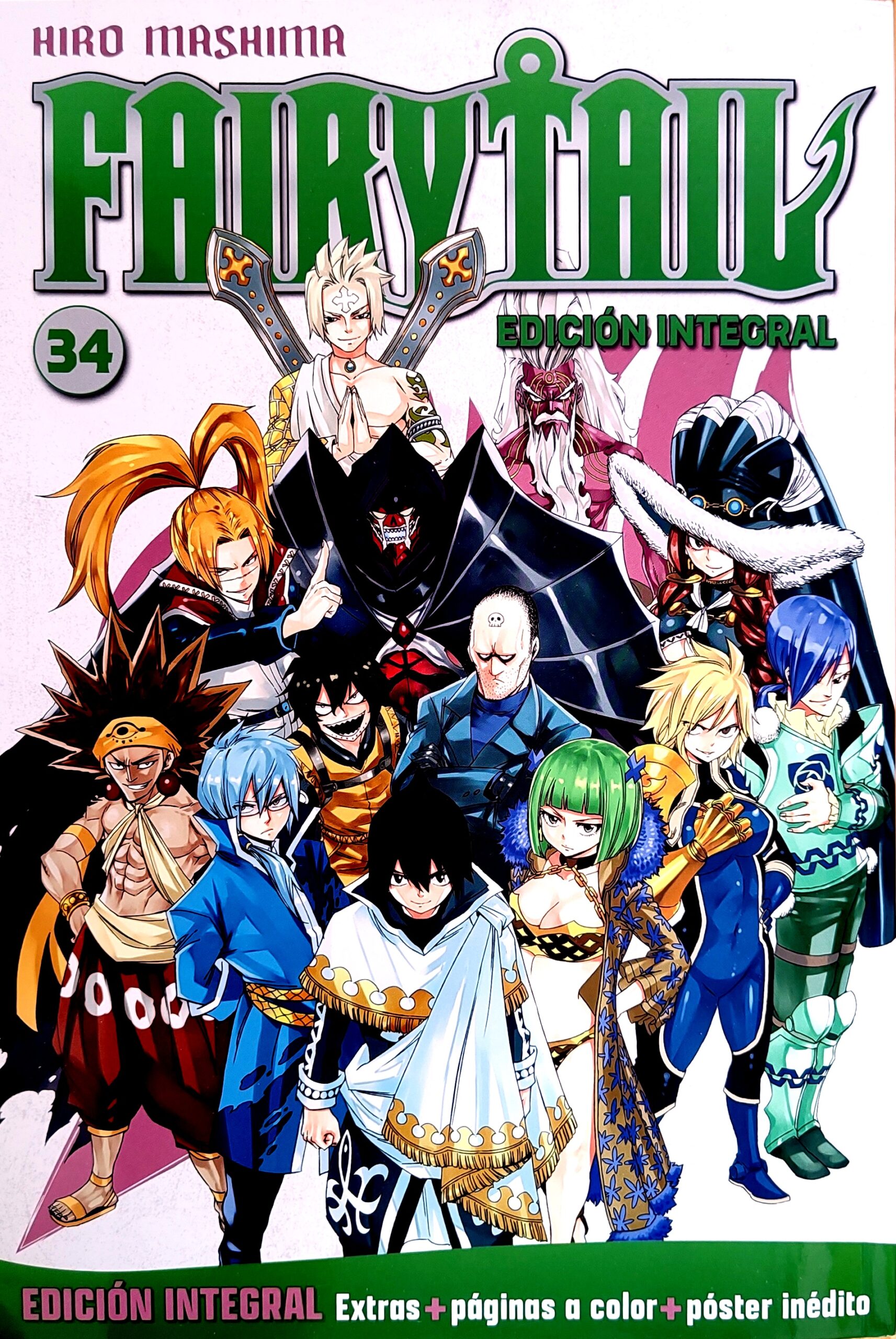 Reseña: Fairy Tail Integral #34 (Hiro Mashima), de Salvat | Reserva de Maná